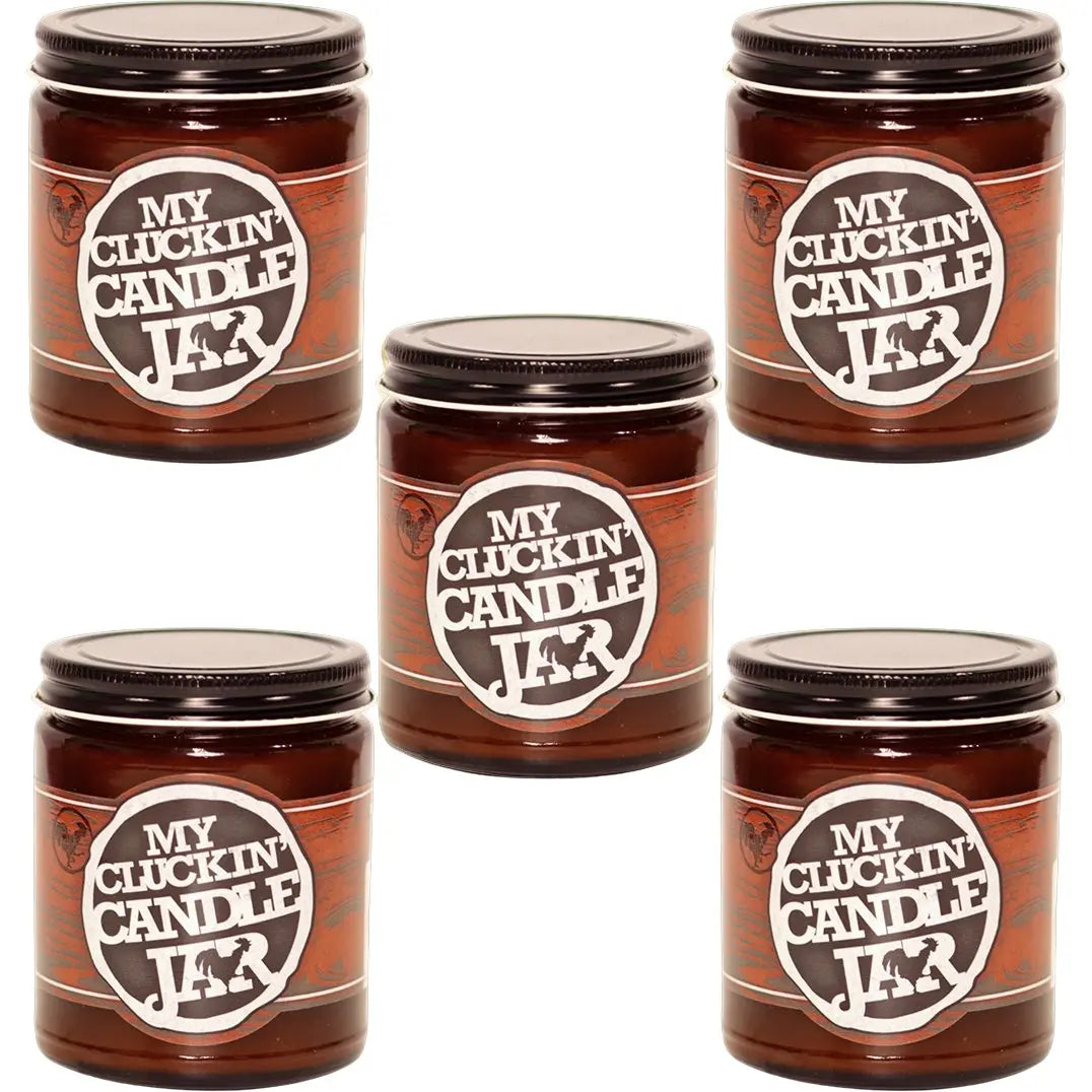 5-Pack Soy Wax Eco-Wick Candles with Excellent Hot Throw - Plant-based ...